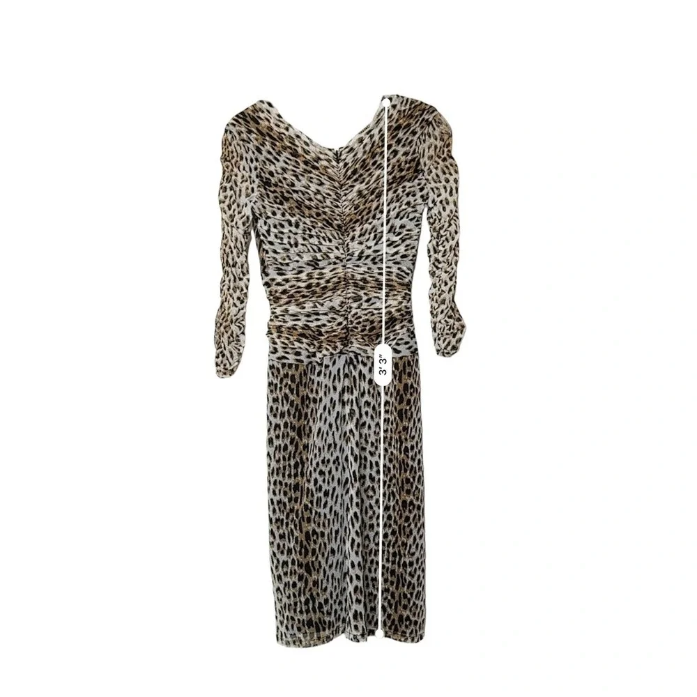 Tadashi Collection | Dresses | Tadashi Collection Mesh Cheetah Print ...